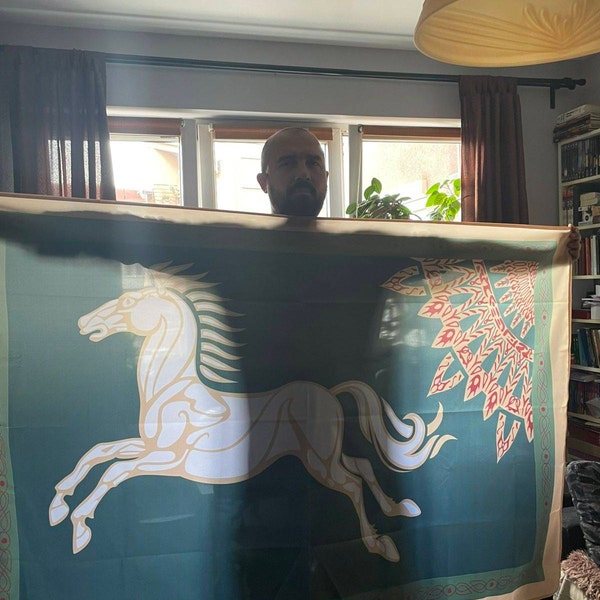 Customizable Medieval Style Family Pennants | Personalized Swallowtail ...