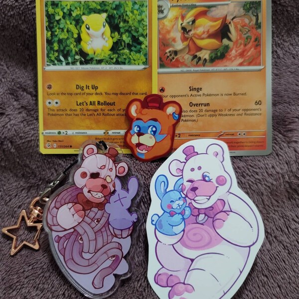 TOH Charm/keychain: the Owl House, Raeda, Raine Whispers, Eda Clawthorn ...