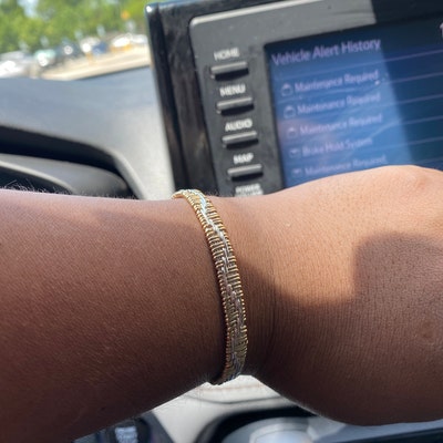 PUALANI Bracelet Sterling Silver and 14K Gold Filled Wrapped Hawaiian ...