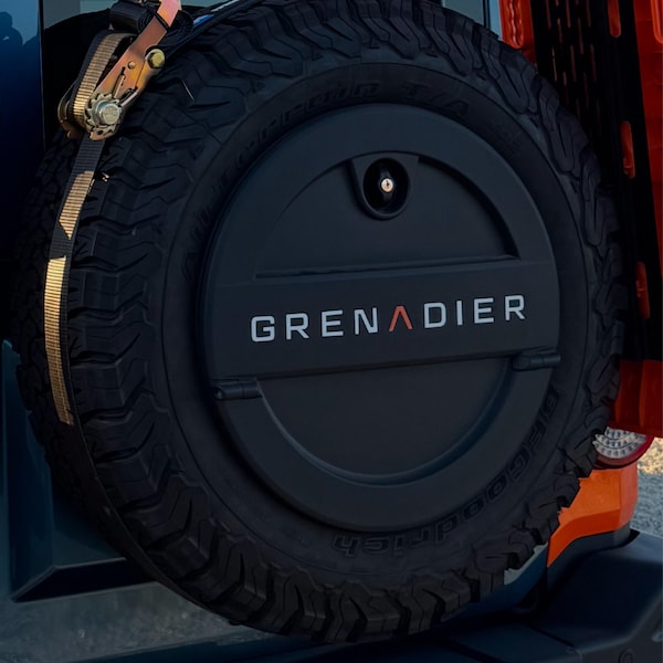 Ineos Grenadier Lambda & Logo Inlays. Custom Hood and Back Door ...