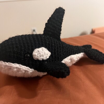 PATTERN: Oreo the Orca Pattern Amigurumi Orca Pattern Crochet Killer ...