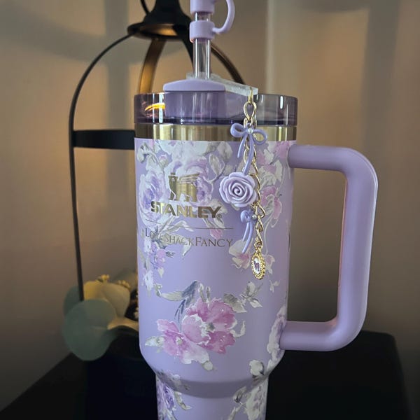 Coquette Light Pink Cup Charms - Etsy