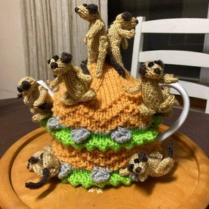 Frog Tea Cosy Knitting Pattern - Etsy