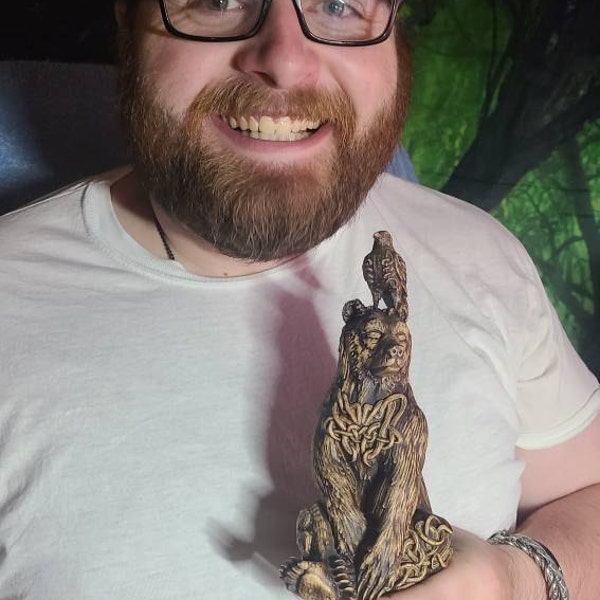 Quetzalcoatl Statue: Mayan Aztec Wood Dragon Totem - Etsy