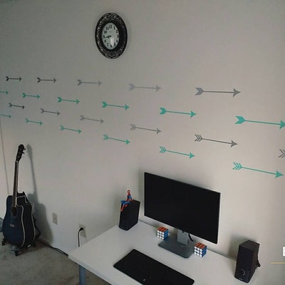 Tribe Decor, Arrow Wall Decal, 26 Arrows, Arrow Pattern, Tribe Decor ...