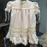 Meco Modes "poppy" - Traditional Bishop Dress With No Sleeve Seams ...