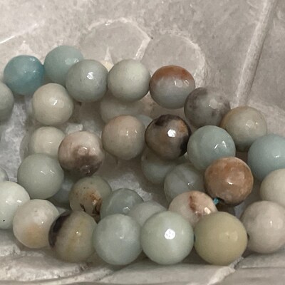 Natural 6mm Dream Agate Round Beads Genuine Gemstone - Etsy