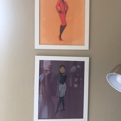 Whitley Gilbert Art Print / A Different World Illustration - Etsy