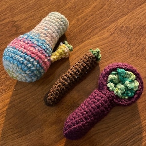 Weed Pipe Buddy Ami Pattern | Etsy