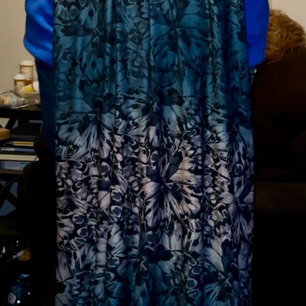 1970s Nighgown Digital Sewing Pattern // Gown Slip Nylontricot Knit Fabric // Vintage Sewing ...