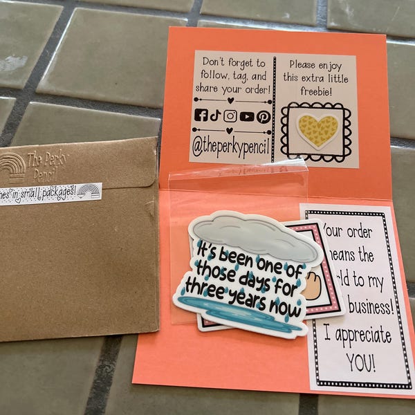 Everything is Fine Sticky Notes, Funny Memo Pad, Cute Notepad, Home ...