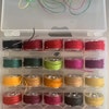Genziana Wool Thread 25 Color Bobbin Set for Wool Applique - Etsy