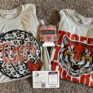 Tigers Spirit Shirt Tigers Spirit Wear Go Tigers - Etsy