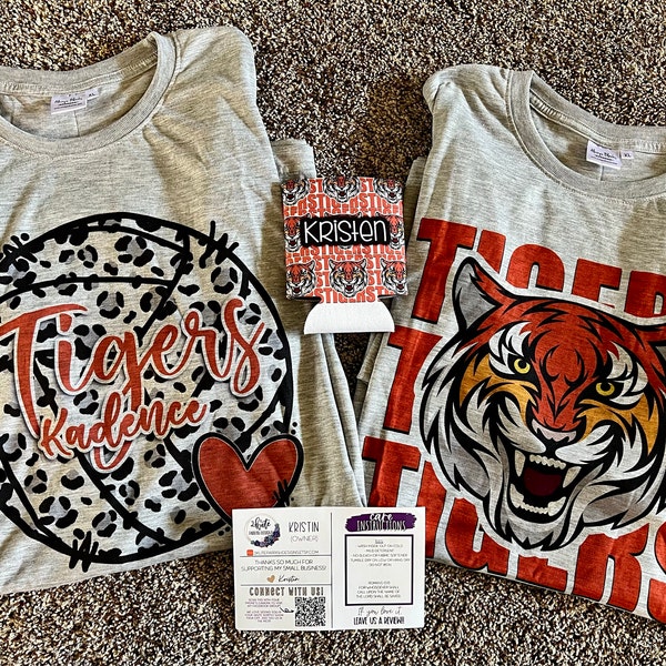 Tigers Spirit Shirt, Tigers Spirit Wear, Go Tigers Shirt,sports T-shirt ...