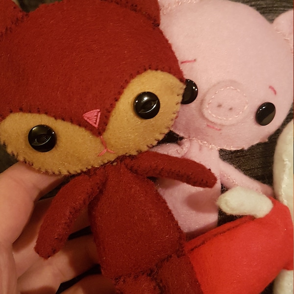 Pocket Pets Pdf Pattern - Complete Set of 5 - Etsy