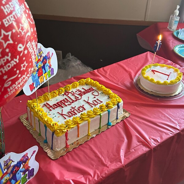 Rainbow Friends Birthday Banner | Rainbow Friends Printable Birthday ...