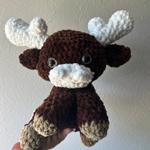 Amigurumi Moose Pattern, Plush Pattern, Moose Toy, Moose Pattern ...