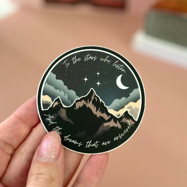 ACOTAR Officially Licensed Sticker to the Stars Who Listen, and the ...