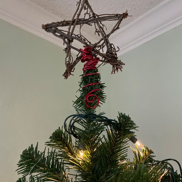 Stick Tree Star Topper for Mini Christmas Trees - Etsy