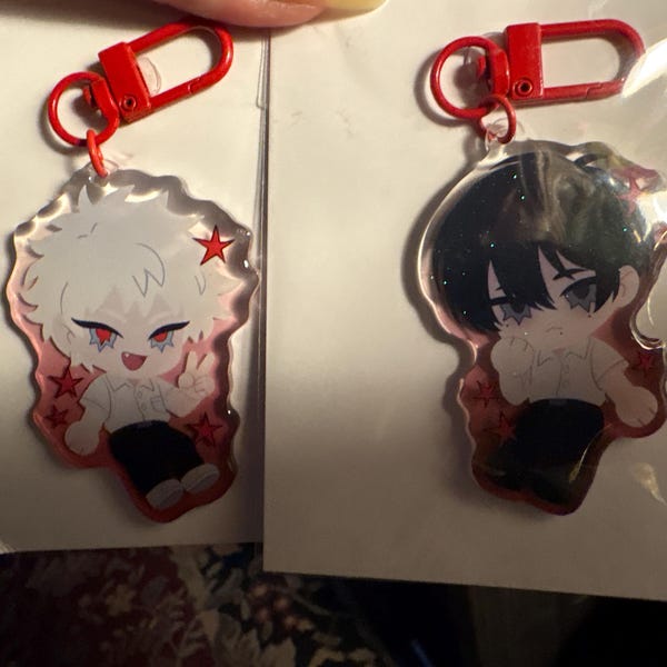 Alien Stage R7 Till & Luka Acrylic Charms - Etsy