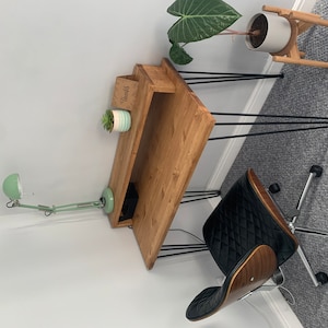 Westerton Home/office Wooden Desk & Box Section Frame Legs - Etsy UK