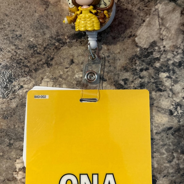 Scary ID Badge Holder With Retractable Reel, New Nurse Grad Gift Idea ...