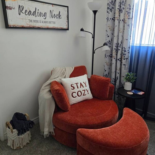 Reading Corner Sign, Kid Room Decor, Library Decor, Book Lover Sign ...