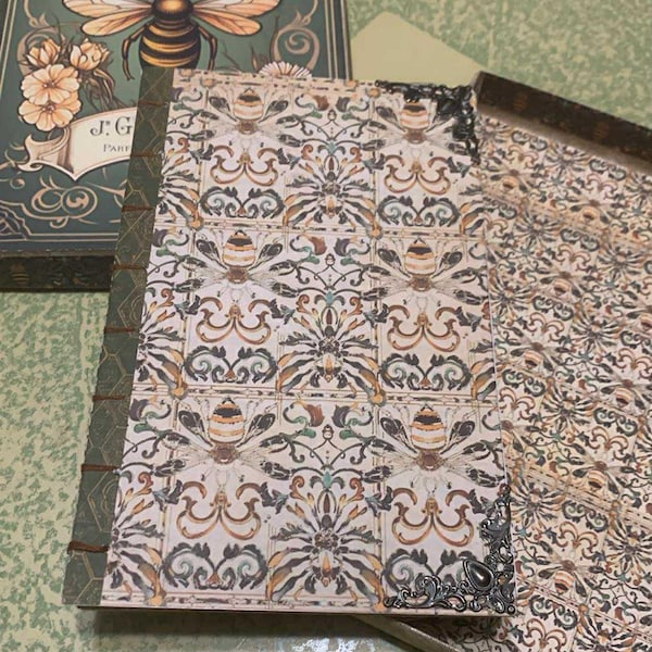 Printable Spring Junk Journal Folio | Spring Garden Cottagecore ...