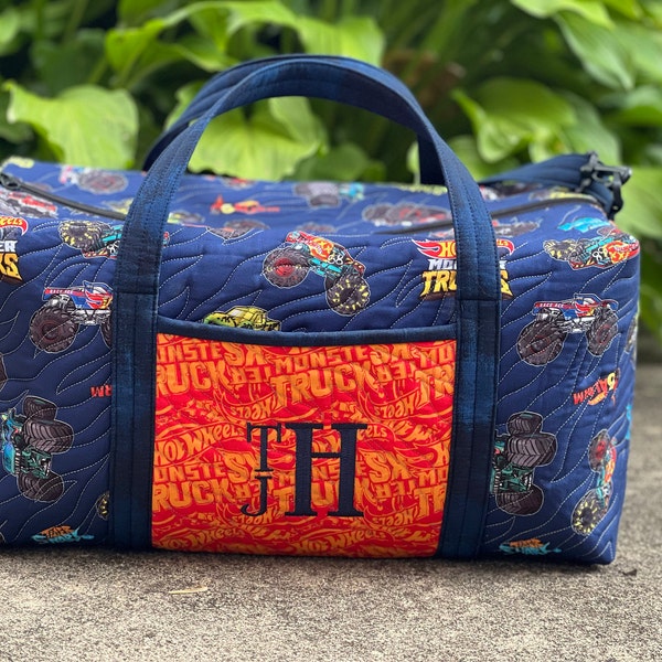 Easy Duffle Bag - Digital Sewing Pattern (PDF), Video Tutorial Included ...