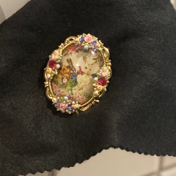 Rococo Cherubs Locket, Allegory of Poetry by Francis Boucher, Putti ...