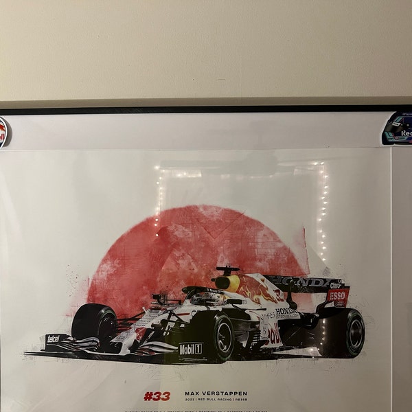 F1 Driver Max Verstappen's 2023 Season Helmet Sticker - Etsy