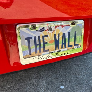 Maserati Lettering Black License Plate Custom Made of - Etsy