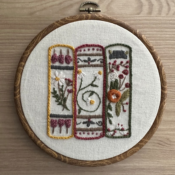 Embroidery Pattern - Hand Embroidery Pattern - Book Embroidery ...