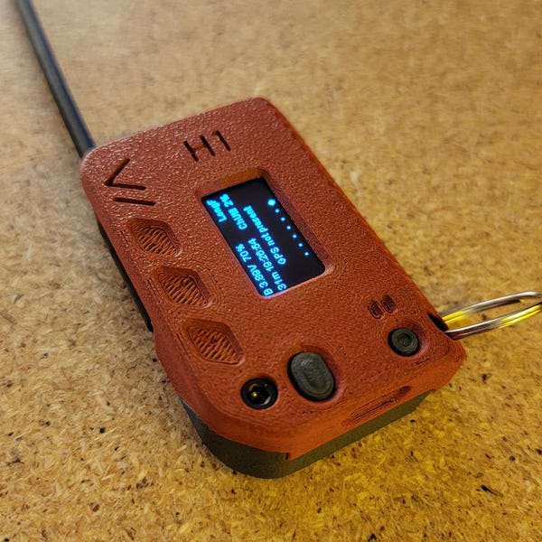 H1 - Complete Device With Upgraded Whip Antenna: Heltec V3 Running ...