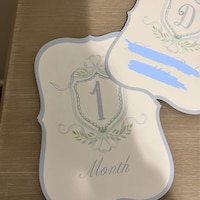 First Day of School Sign With Handpainted Classroom Motifs ...