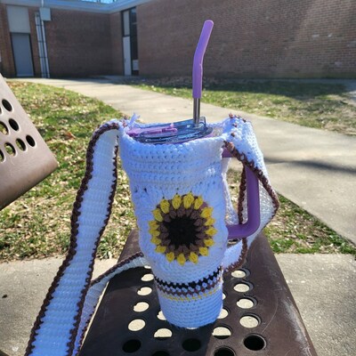 Stanley Cup Crossbody Crochet Pattern - Etsy