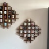 Natural Wooden Coffee Cup Mug Rack With Shelf.tea Cup Holder,rustic ...