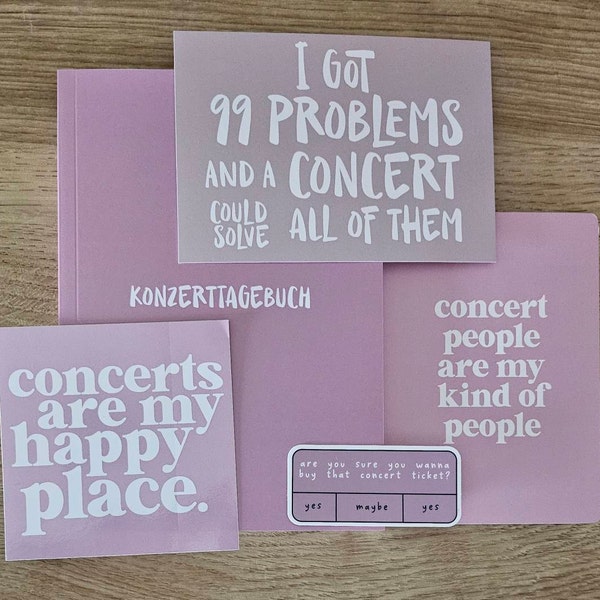 Das originale Konzerttagebuch für 70 Shows VOLUME 3: Concert Memories ...