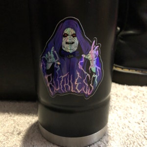 Emperor Palpatine "ruthless" Holographic Decal - Etsy