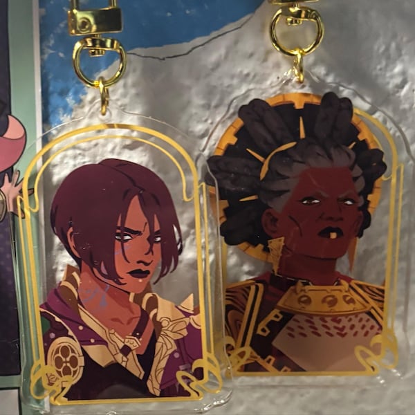 Champion Portrait Acrylic Charms - Etsy