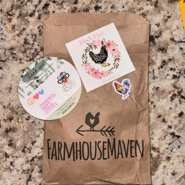 Chicken Coop Stickers Free Shipping Egg Carton Stickers Chicken Planner ...