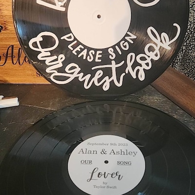 Record Please Sign Our Guestbook Record Signage for the Record - Etsy