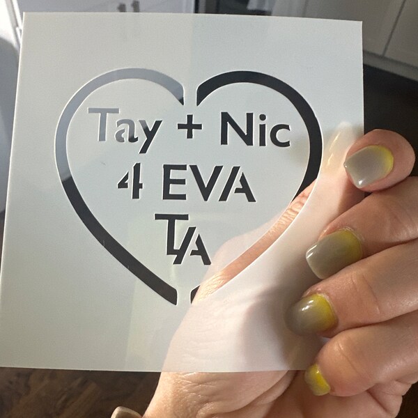 Custom Stencil for Spray Paint | Personalized Wall Stencil for Painting ...