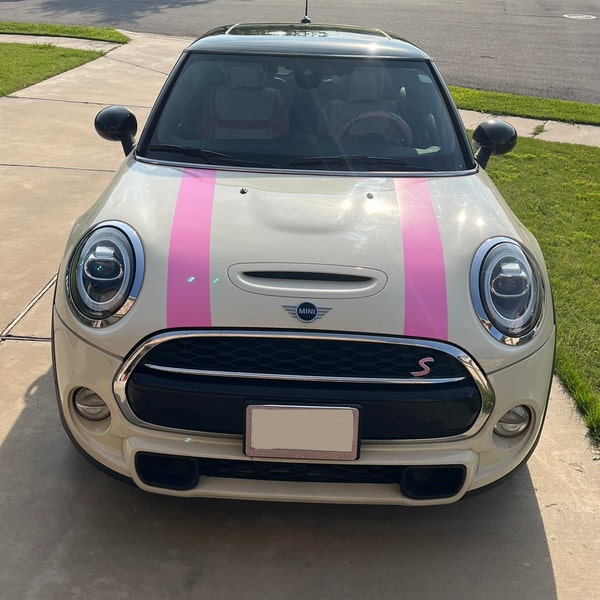 Mini Cooper 5" Vinyl Rally Stripes Racing Stripe Kit - Multiple Colors ...