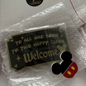Disney Styled Classroom Welcome Sign to All That Come to This Happy ...