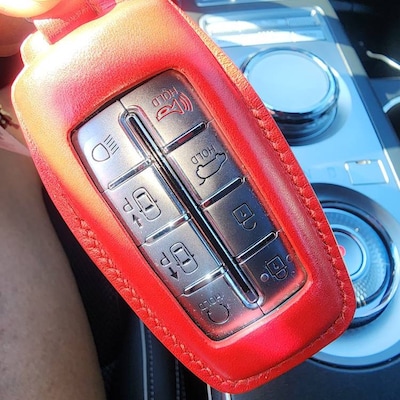 2023 2024 Mini Cooper S JCW Key Fob Cover, Leather Key Case for Keyless ...