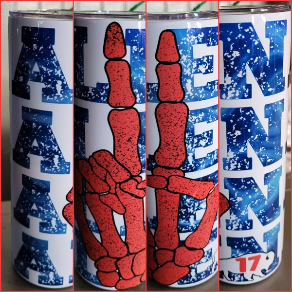 Classic Buffalos | Seamless | Digital Paper | Football | Instant ...