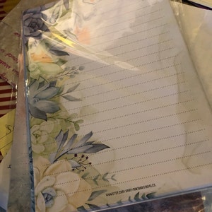 Summer White Daisies Letter Writing Paper Sheets - Etsy