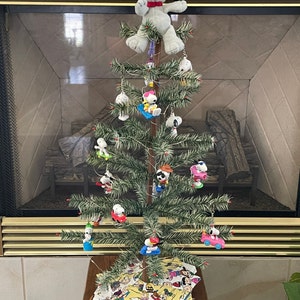 Christmas Tree Skirt 42 Inch Diameter Bird House Quilted - Etsy