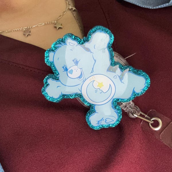 Care Bear Inspired Badge Reels, Friend Bears Badge Reel, Care Bear ...